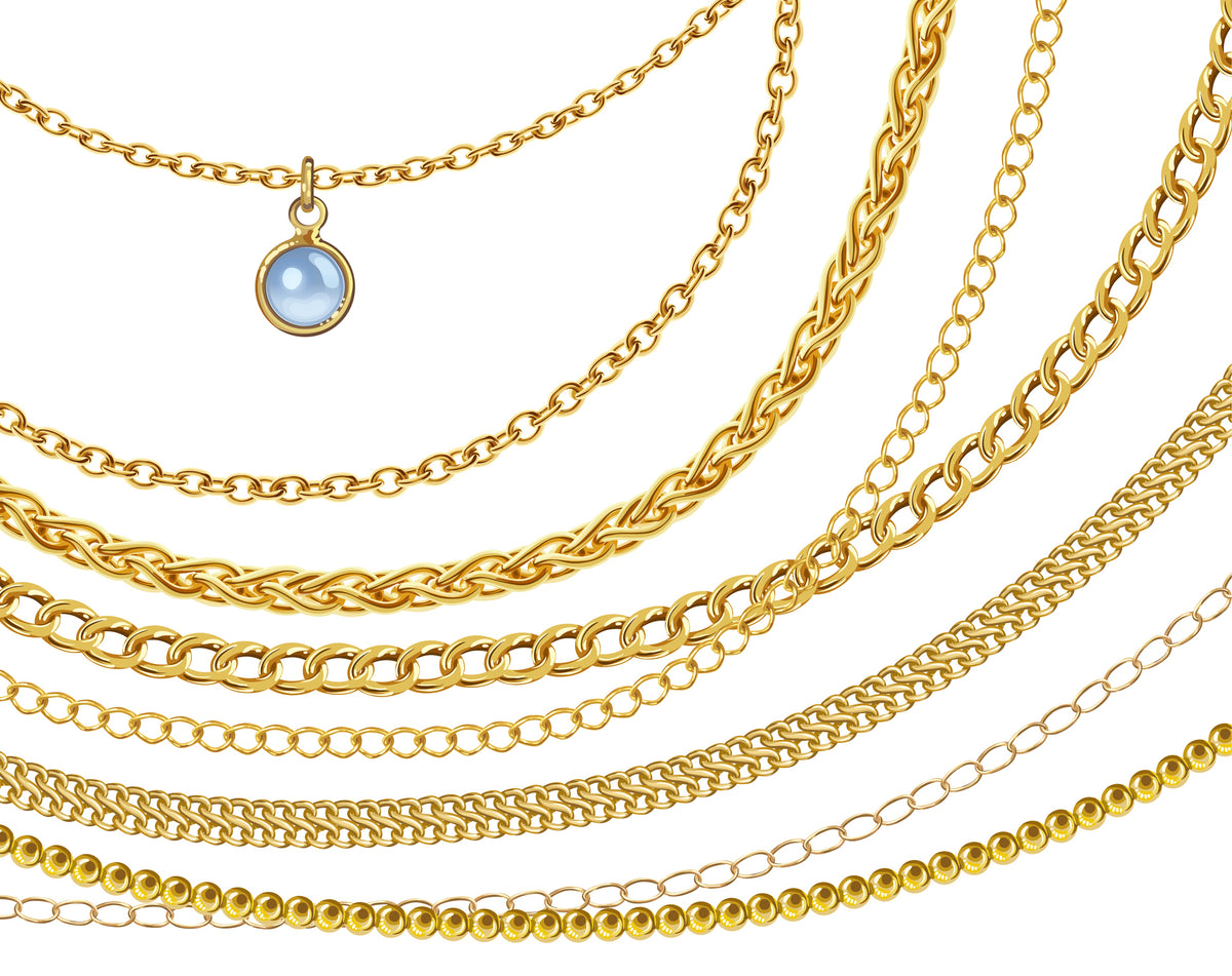 NECKLACE SIZE CHART FOR MEN & WOMEN - COMPLETE GUIDE