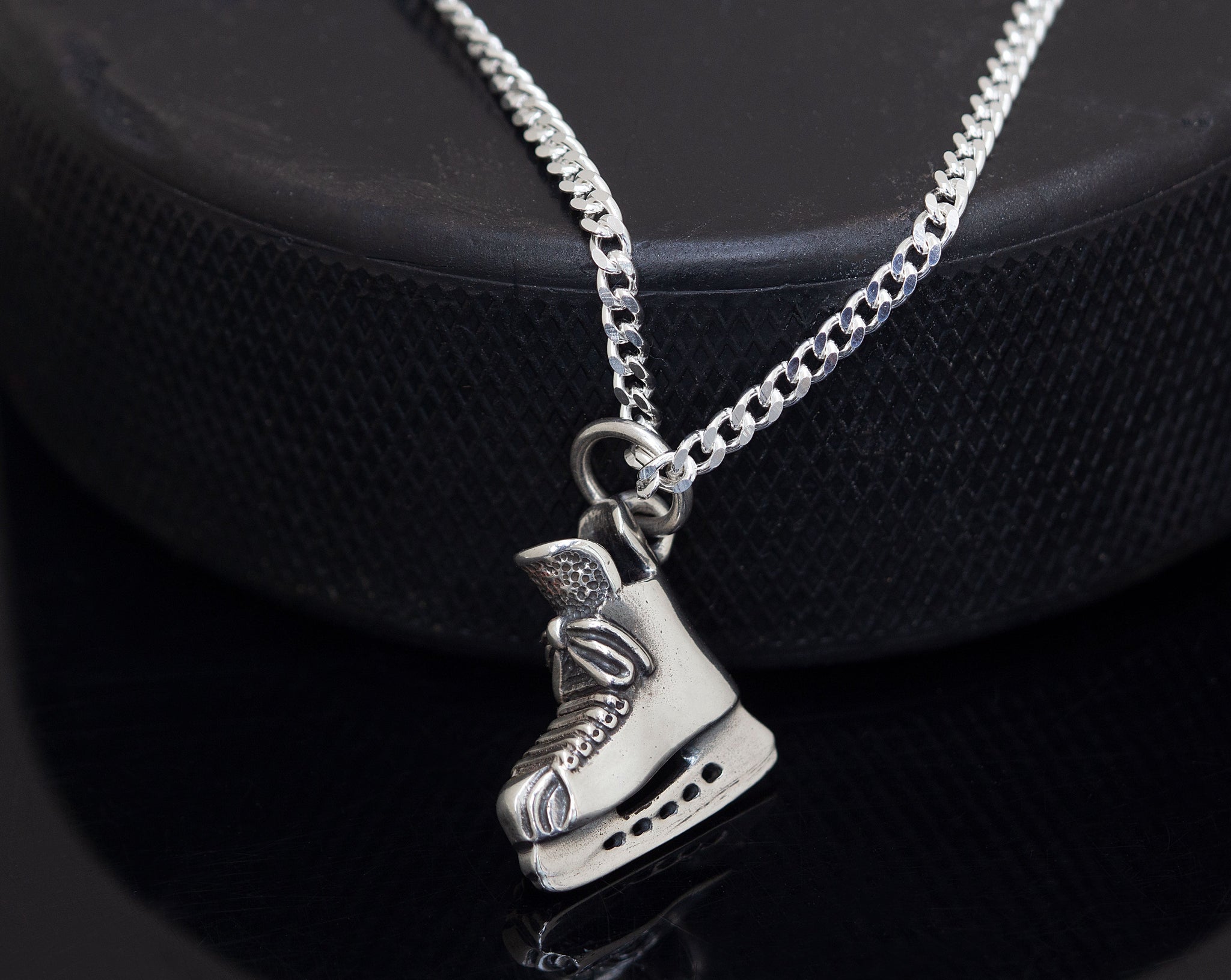 Hockey Skate Necklace